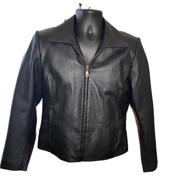 KC Collections | Jackets & Coats | 0 Leather Size Medium Womans Kc ...